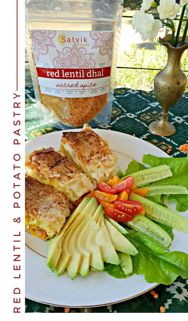 Red Lentil & Potato Pastry – Satvikfoods